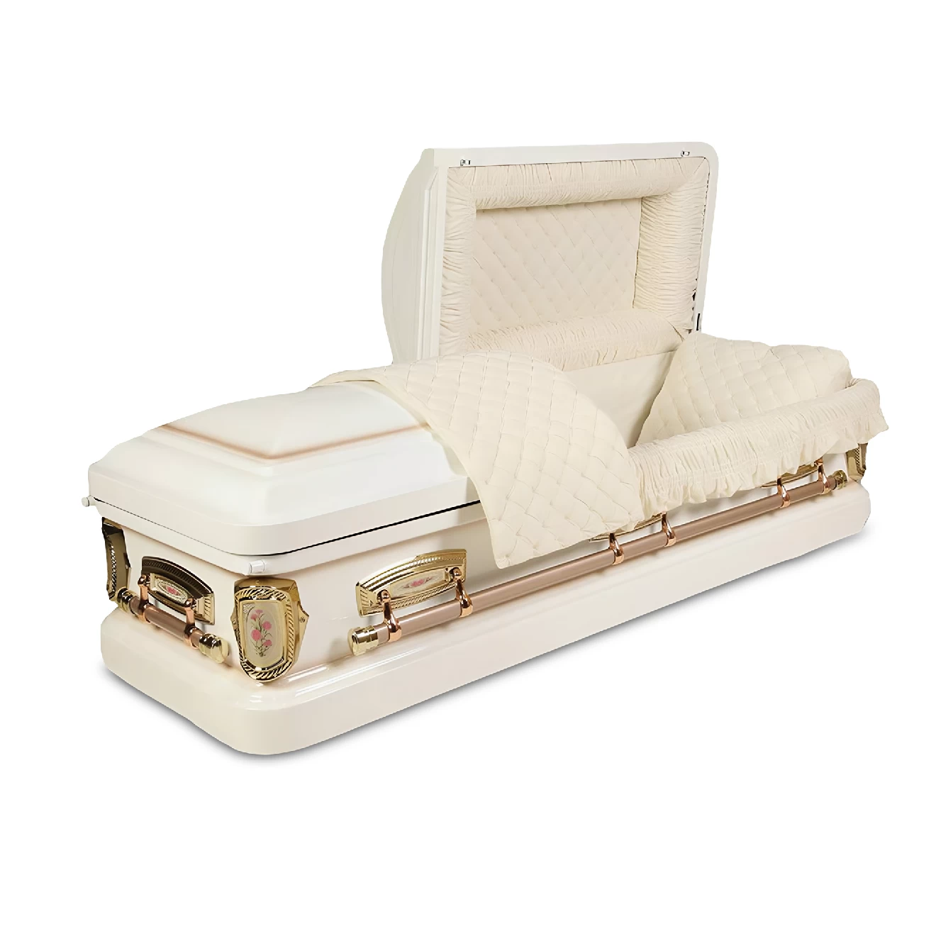 The White Pearl Casket - Celtic Coffins